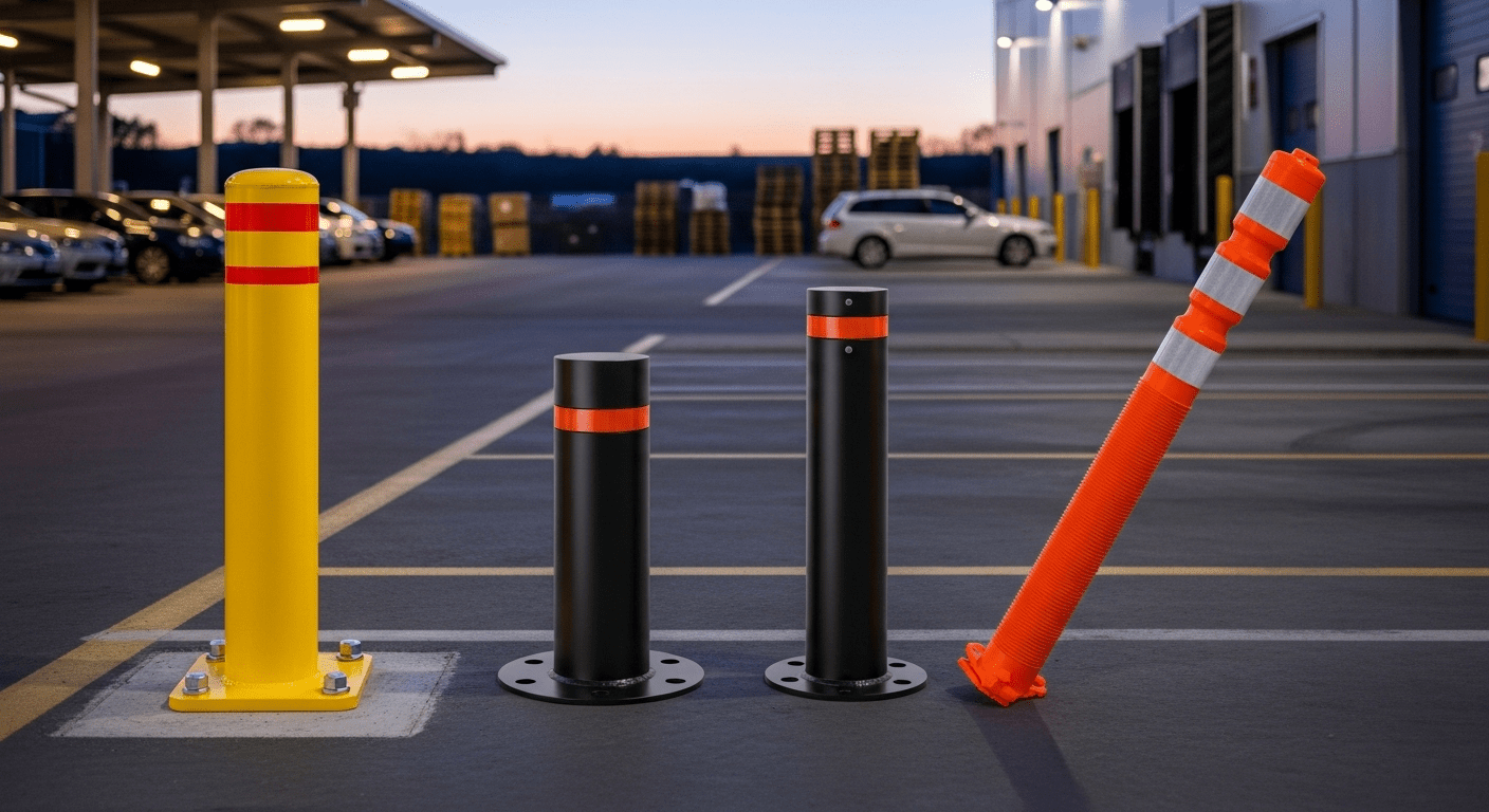 Choosing the Right Bollard for Your Carpark or Dock – eSafety Supplies