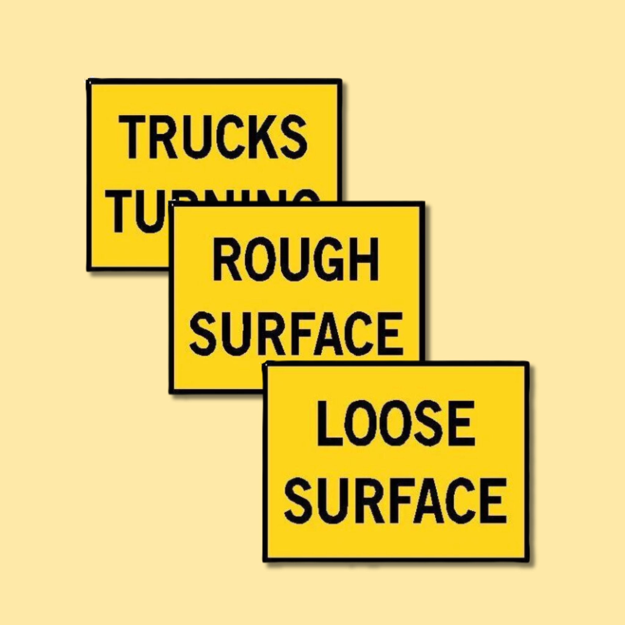 Boxed Edge Signs & Road Signs – eSafety Supplies
