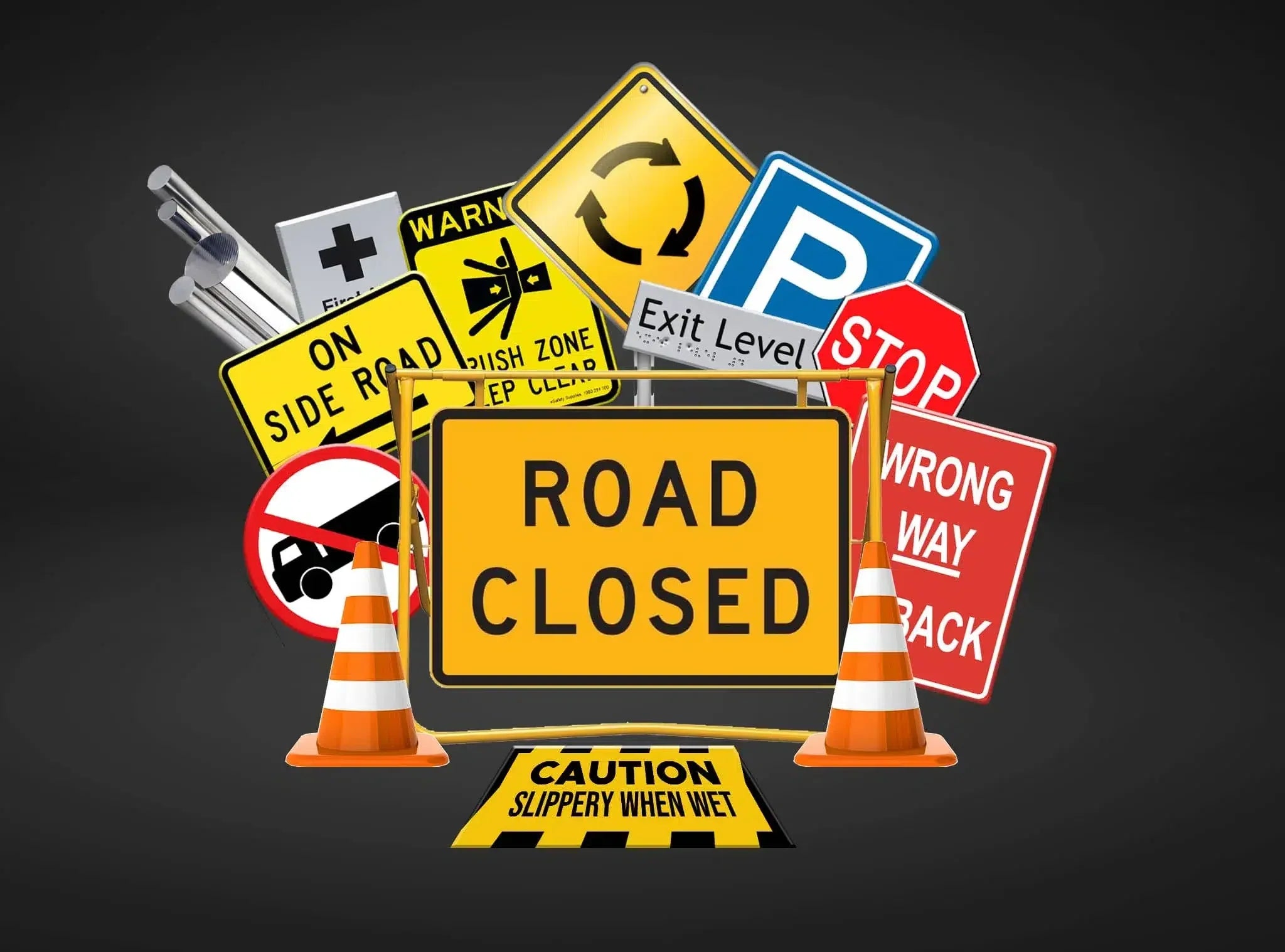 Traffic Signs & Road Safety | Stop & Control Signs Australia – eSafety ...