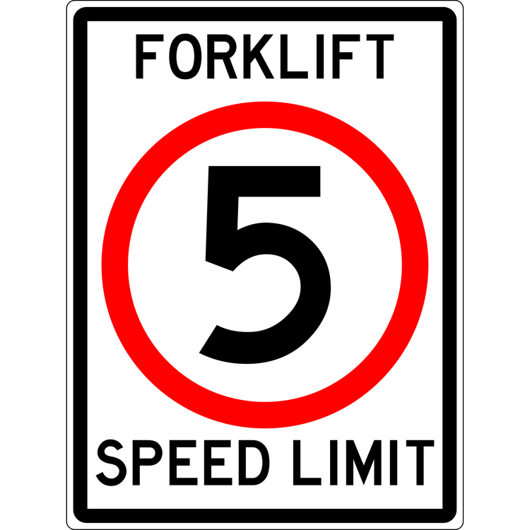 Speed Limit Signs for Posts & Walls | eSafety Supplies