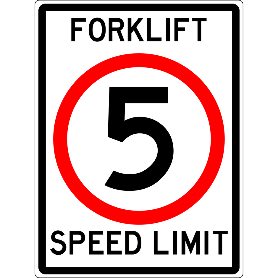 Speed Limit Signs for Posts & Walls | eSafety Supplies