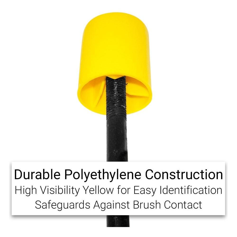 Star Picket & Rebar Yellow Safety Caps - eSafety Supplies