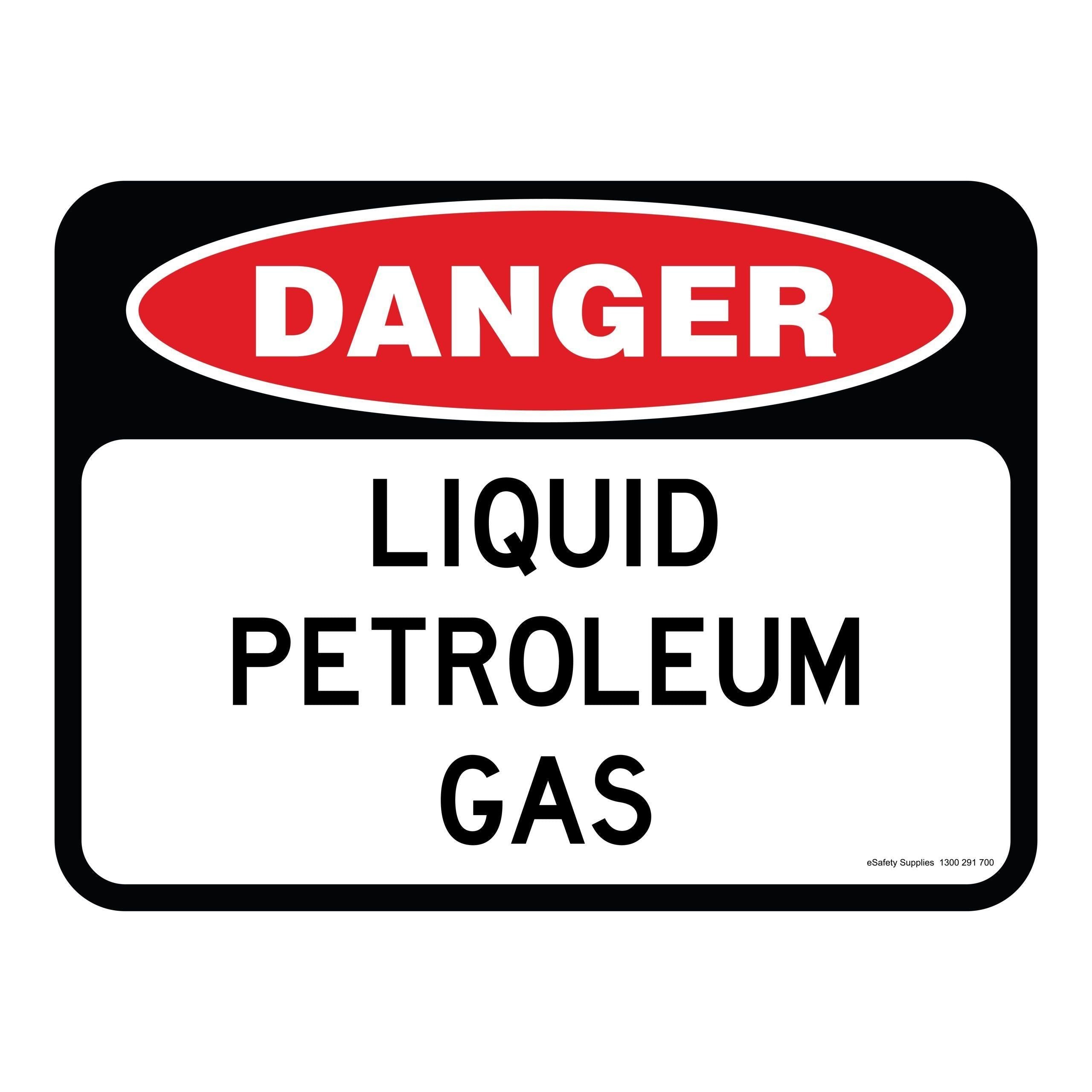Danger Sign - Liquid Petrolium Gas – eSafety Supplies
