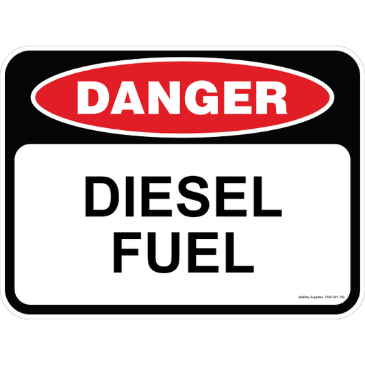Danger Sign - Diesel Fuel | eSafety Supplies