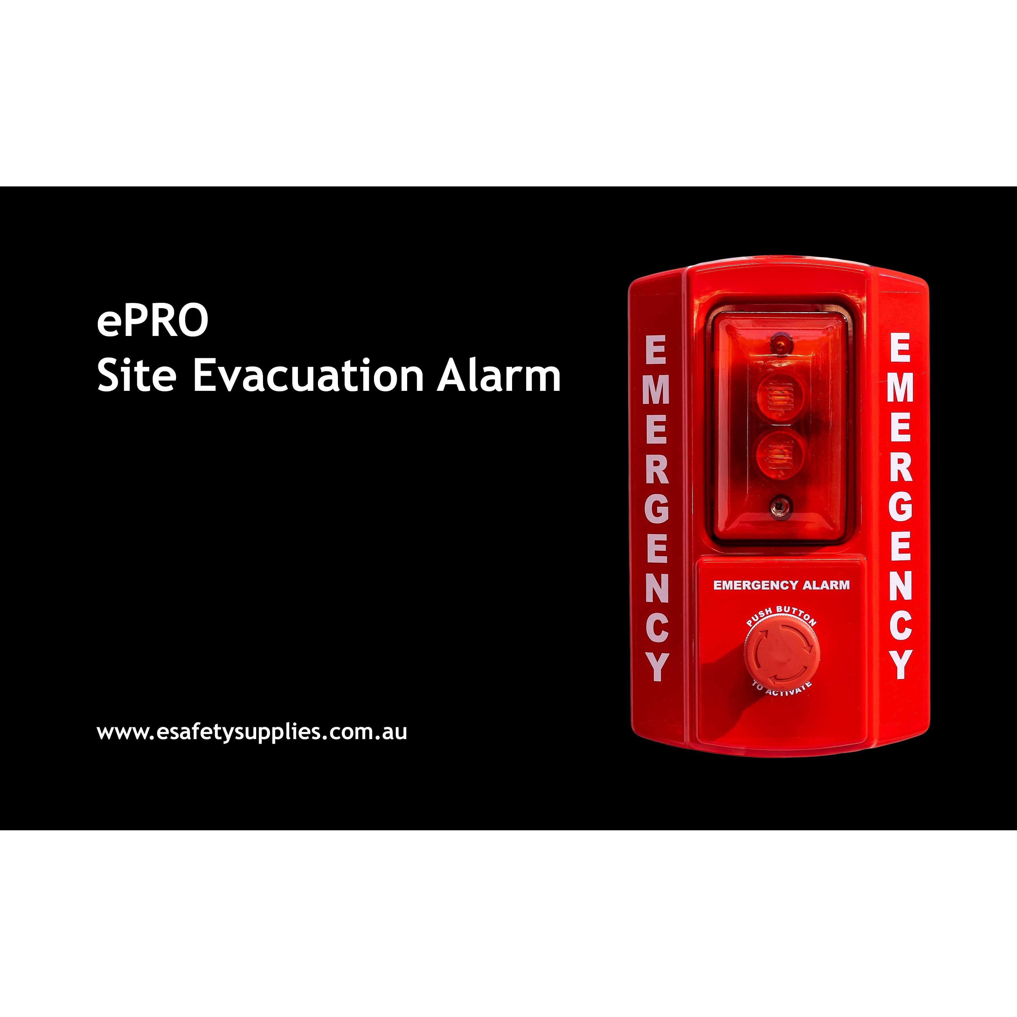 ePRO Site Evacuation Alarm – eSafety Supplies