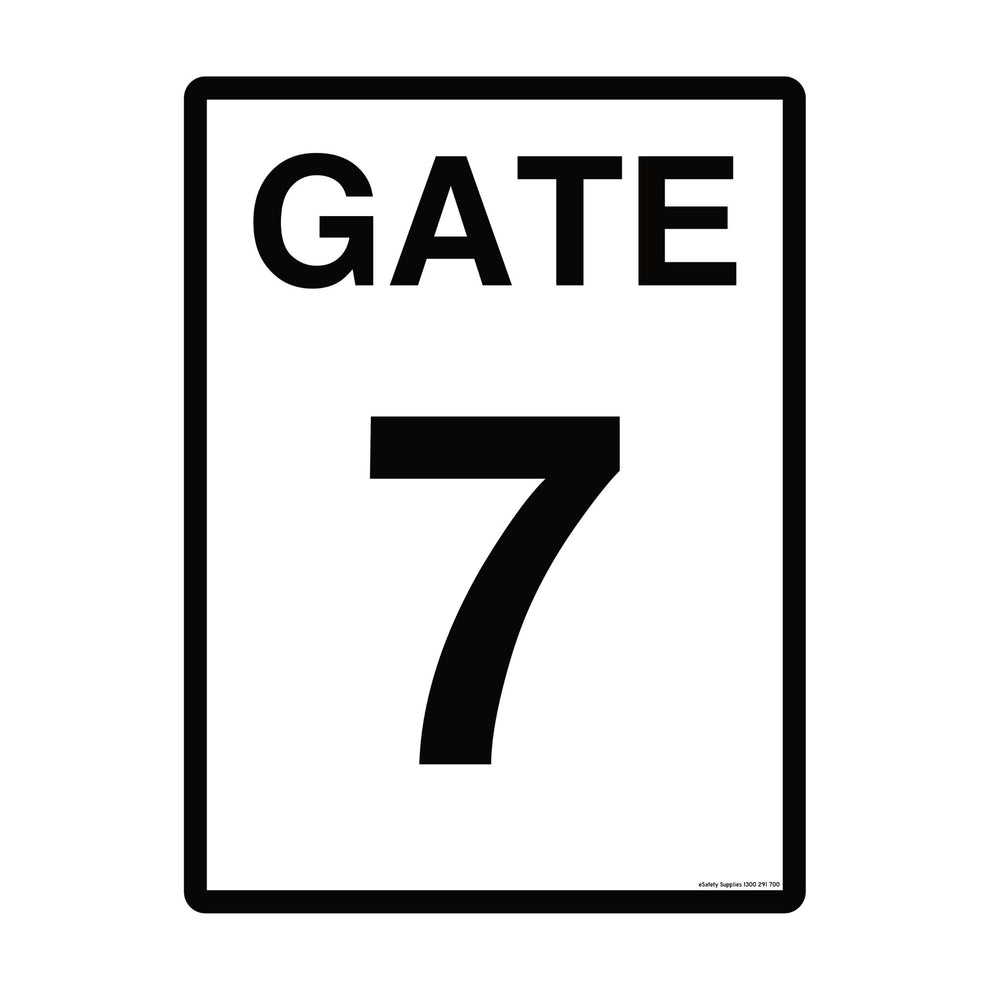 Construction Site Gate Signs – eSafety Supplies