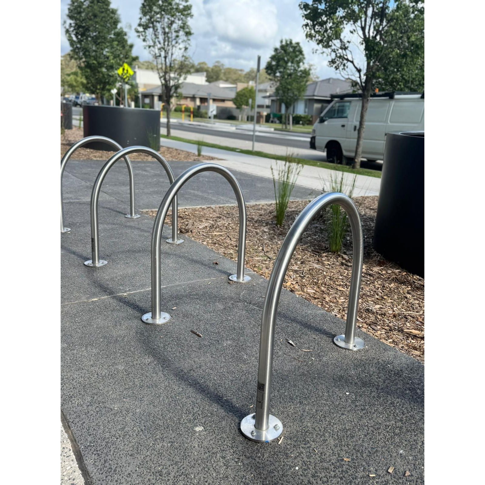 Hoop Bike Rack — Surface Mount | eSafety Supplies