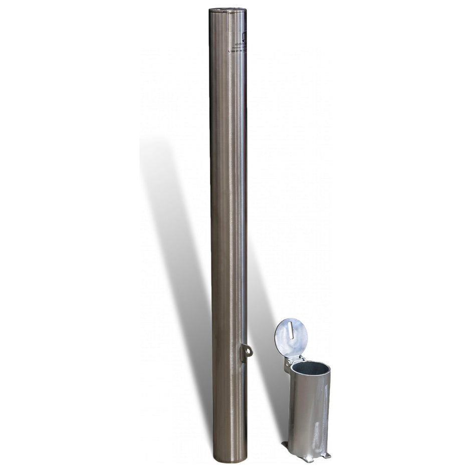 Removable & Lockable Bollards | Key & Padlock
