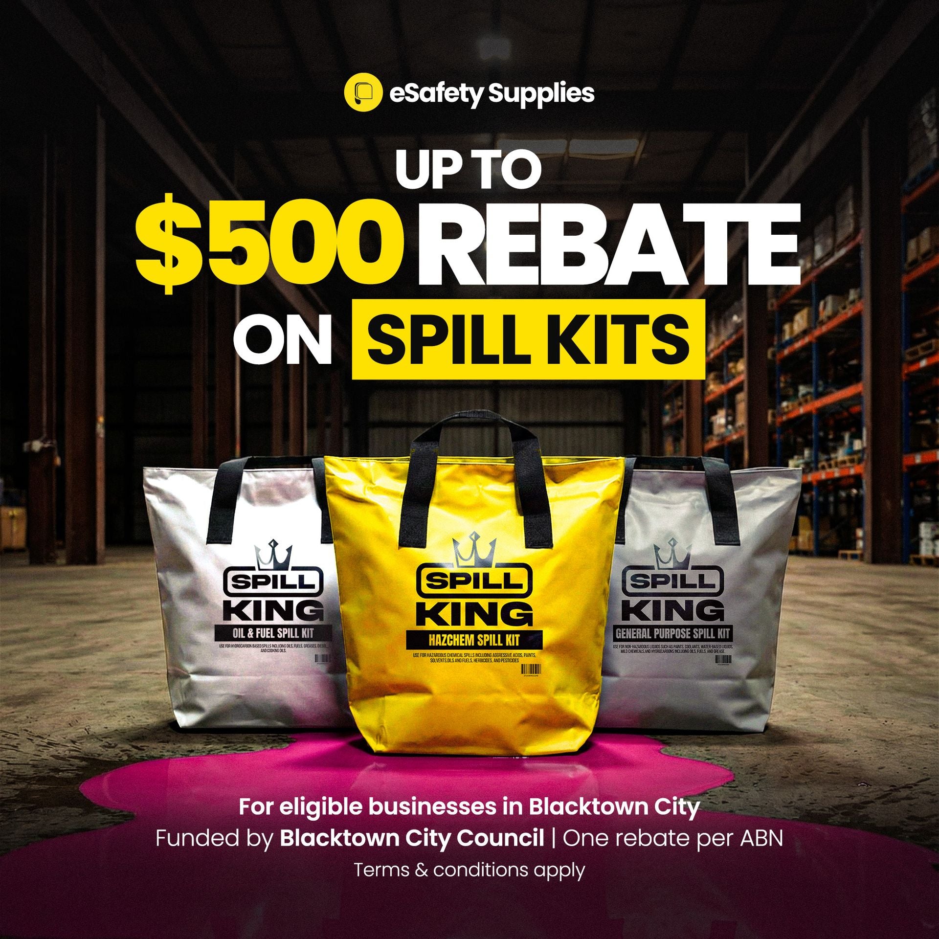 Laboratory Spill Control Kit – eSafety Supplies