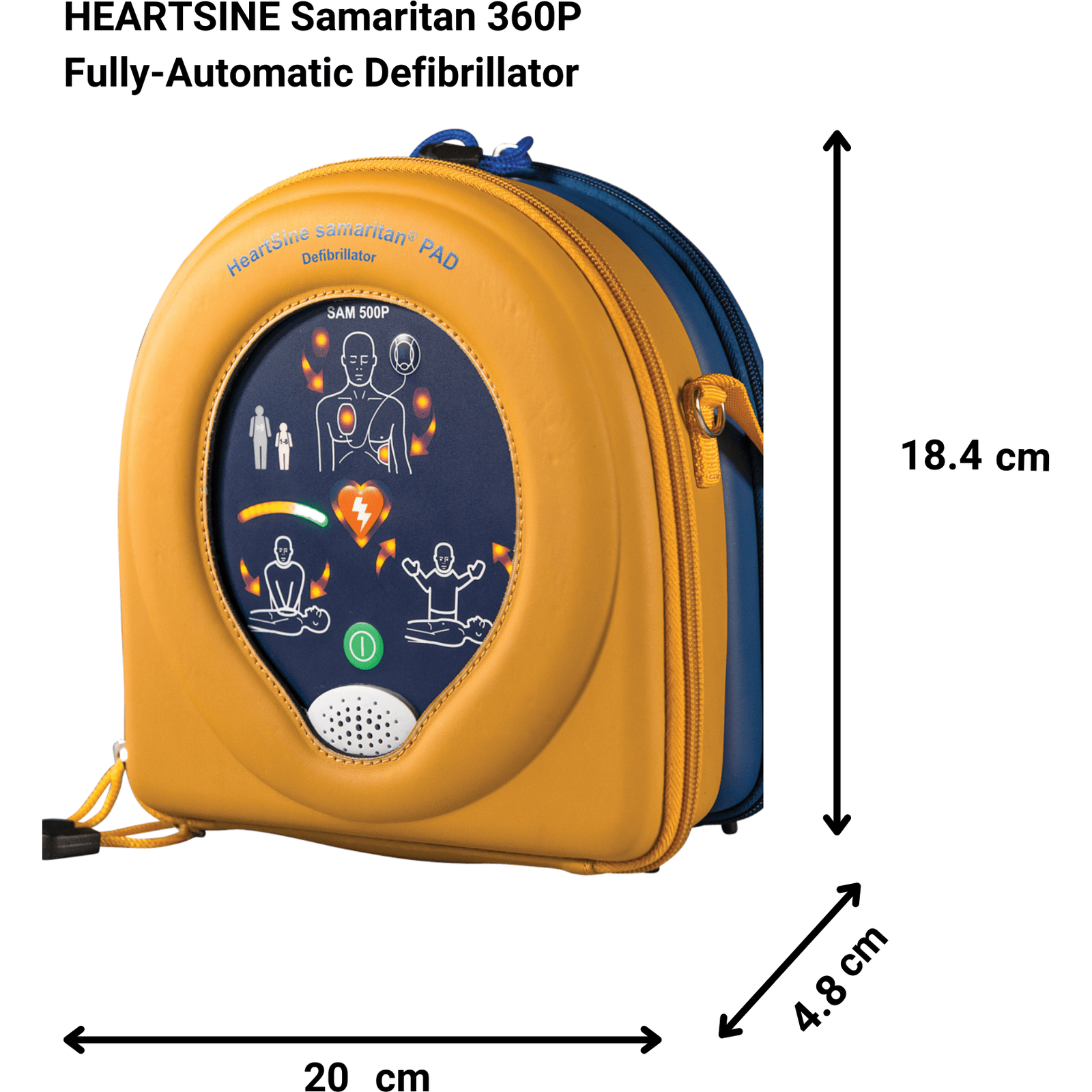 HEARTSINE Samaritan 360P Fully-Automatic Defibrillator – eSafety Supplies