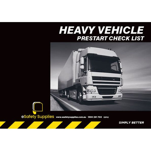 Prestart Books | Vehicle Operations & more – eSafety Supplies