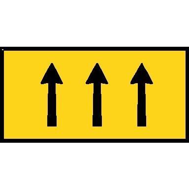 3 Lane Status sign — Boxed Edge Sign | eSafety Supplies