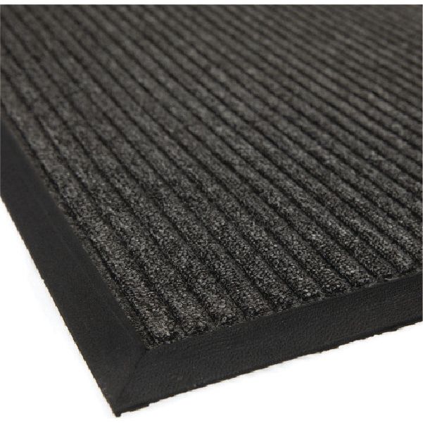 Ribbed Entrance Mat - Grey