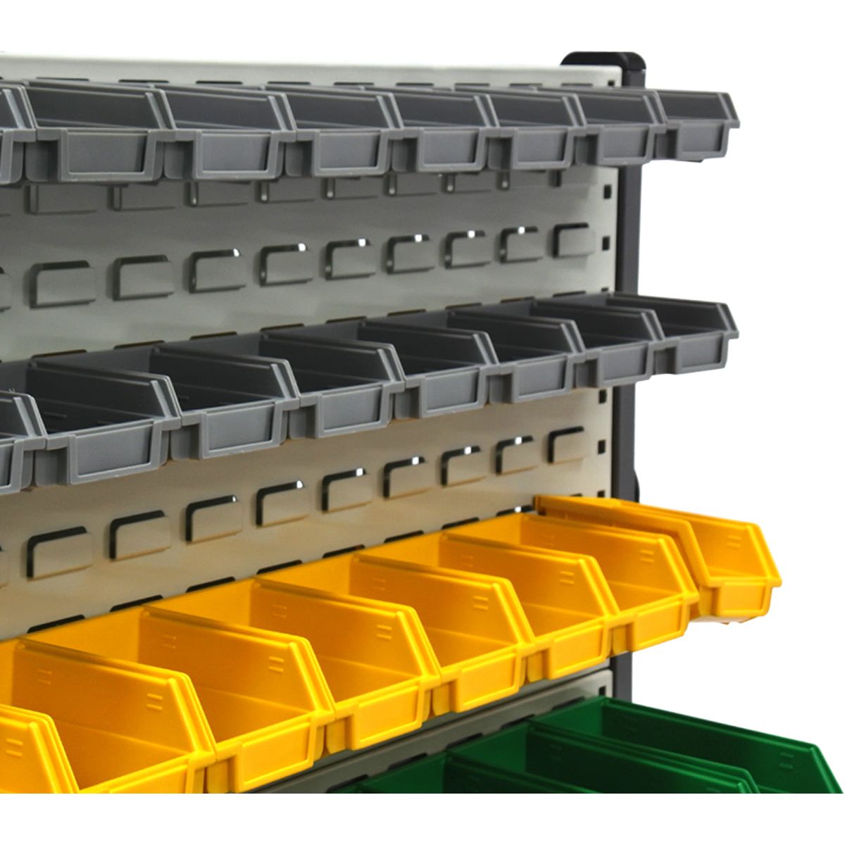 Mobile Parts Trolley with Bins