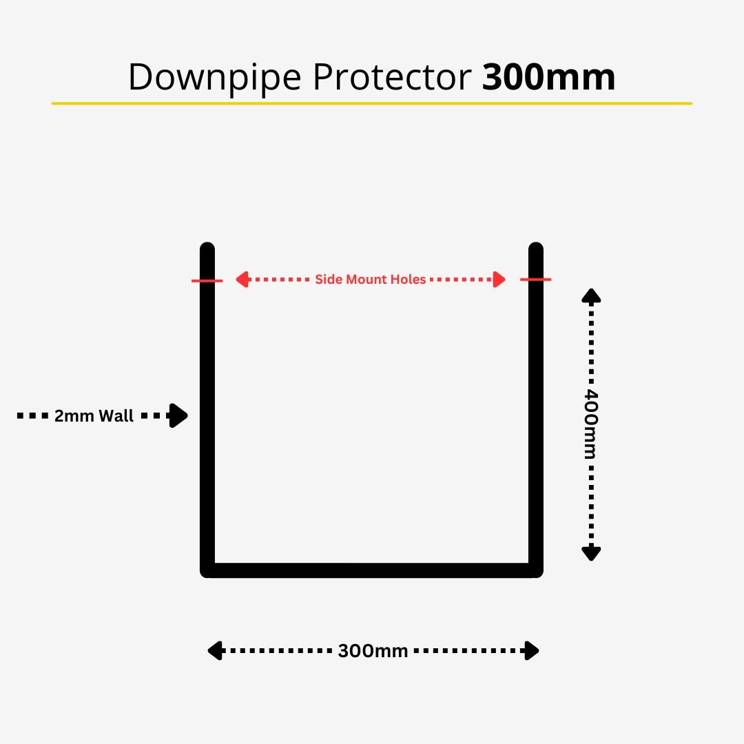 TRU BLU - Downpipe Protector - 300mm | eSafety Supplies