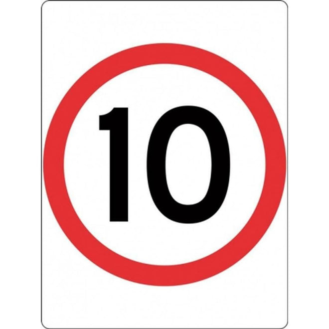 Speed Limit Signs for Posts & Walls | eSafety Supplies – eSafety Supplies