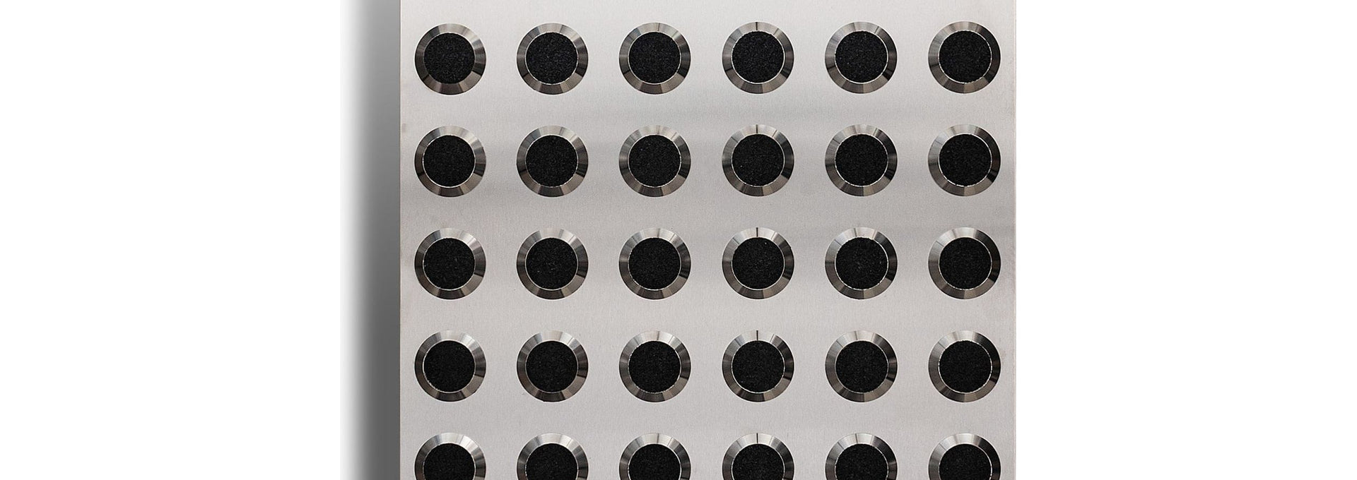 Stainless Steel Tactile Indicator Plates | eSafety Supplies
