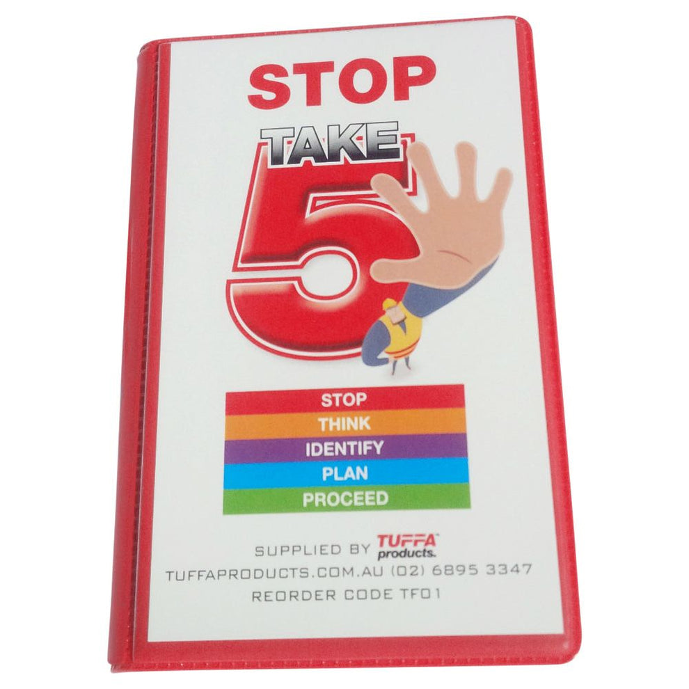 Take 5 Safety Books – Cover & Booklet – eSafety Supplies