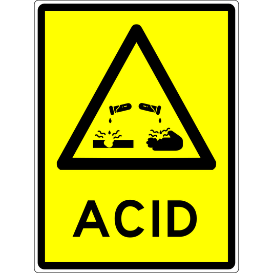 Warning Sign - Acid